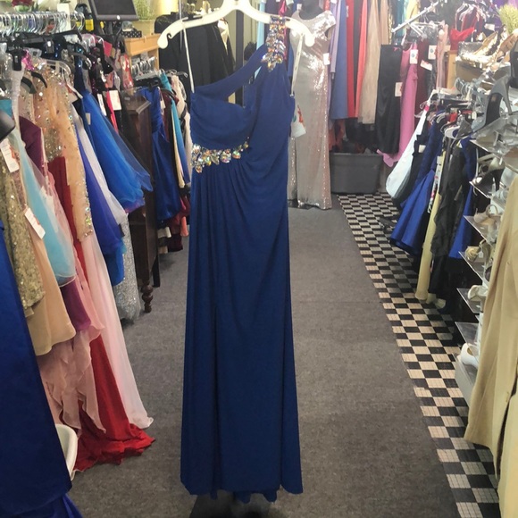 Riva Designs | Dresses | Riva Designs Royal Blue Size 56 Formal Dress ...